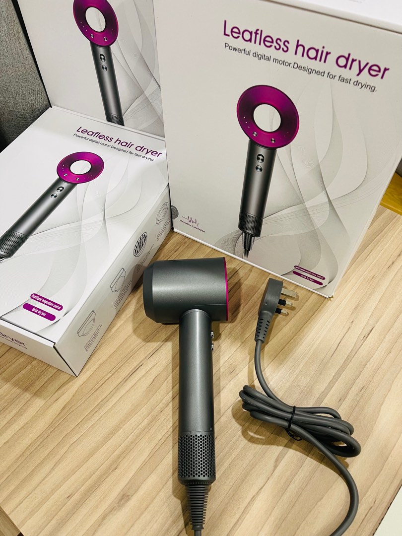 Leafless Hair Dryer, Beauty & Personal Care, Hair on Carousell