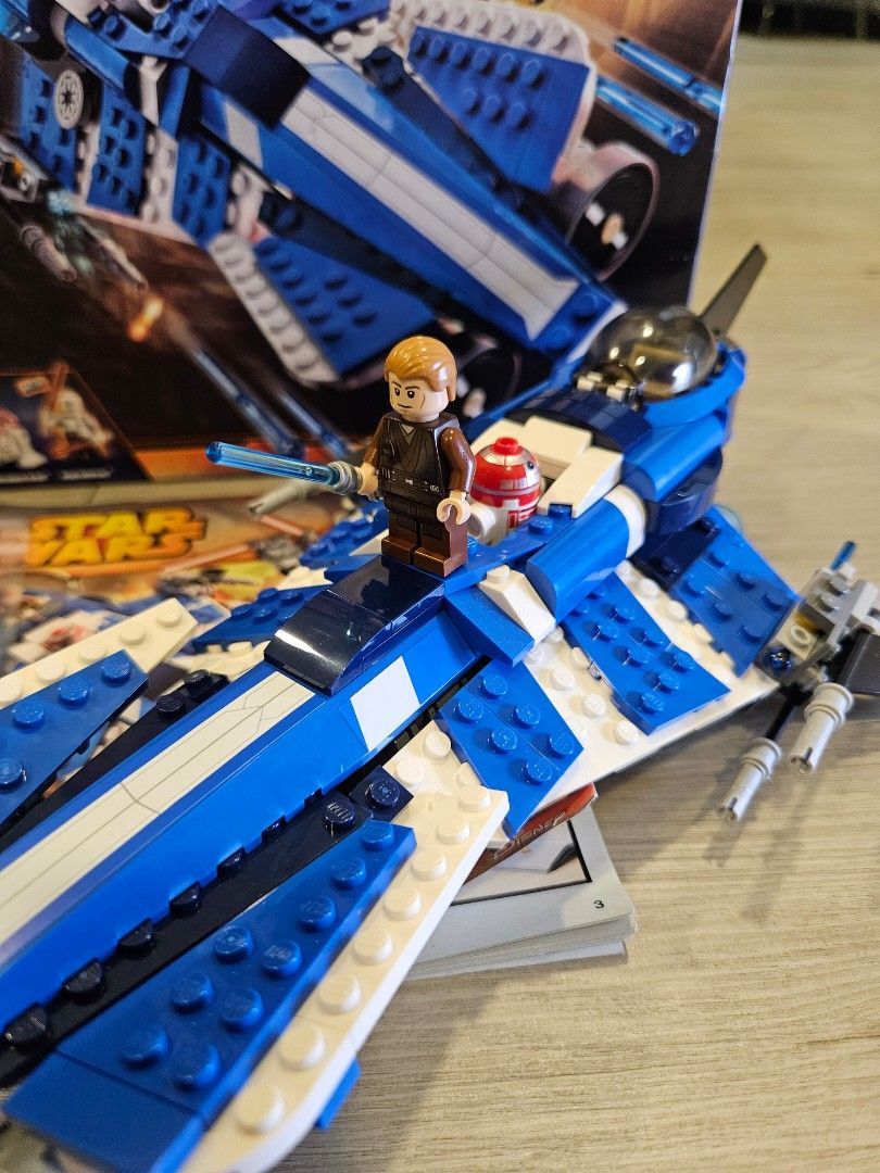 Lego Star Wars 75087 Anakin's Custom Jedi Starfighter (BUILT and ...