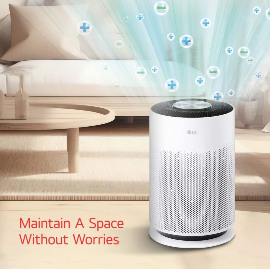 LG Puricare 360º Air Purify Home HEPA layer filtered Air Cleaners ...