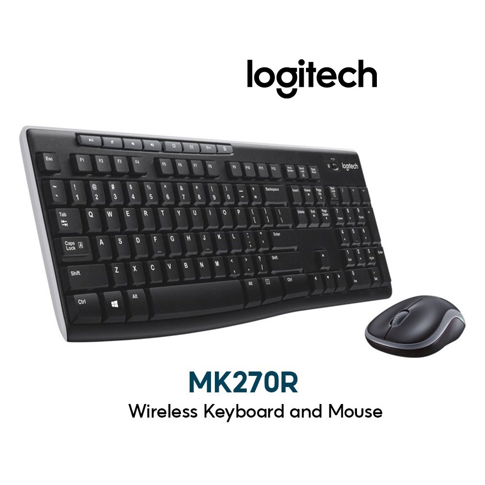 Logitech Mk270R Wireless Keyboard Mouse Combo, Computers & Tech, Parts & Accessories, Computer ...