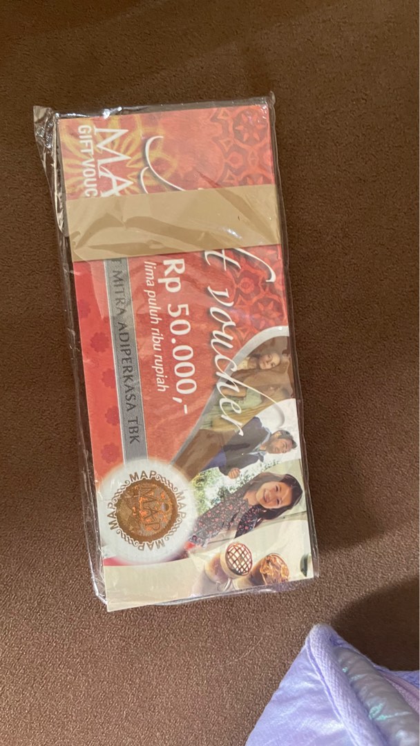 MAP voucher, Tiket & Voucher, Kartu Hadiah & Voucher di Carousell