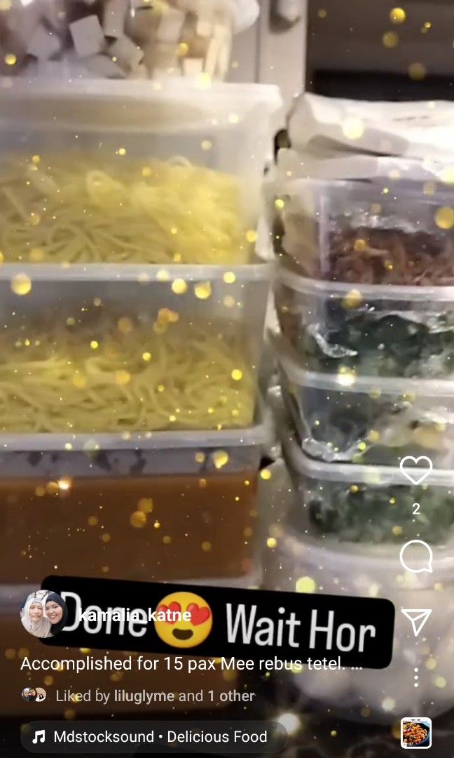 Mee rebus Tetel for 15 person, Food & Drinks, Rice & Noodles on Carousell