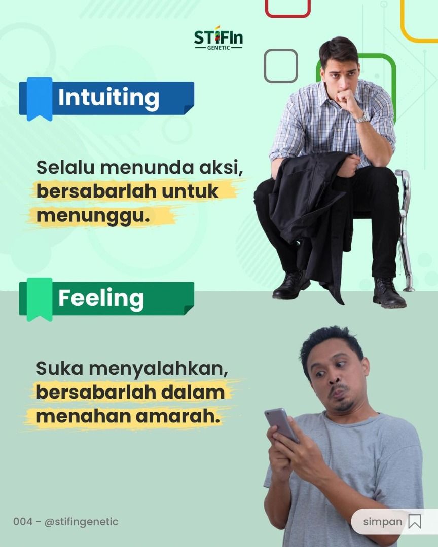 Mengenal STIFIn, Tes untuk Mengenali Potensi Diri Kita , WA 0857–7217 ...