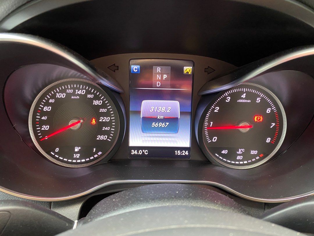 Mercedes Benz C200 AT HITAM 2018, Mobil & Motor, Mobil untuk Dijual di ...