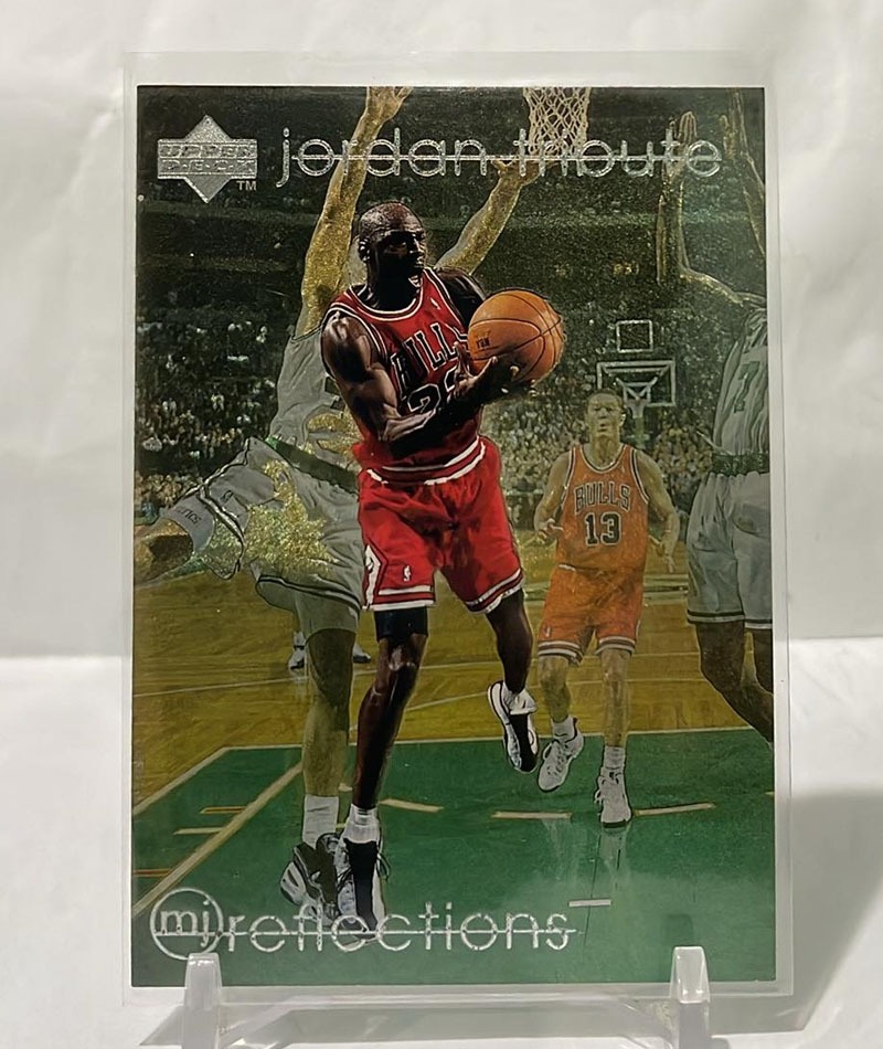 Michael Jordan NEARMINT 1998 Upperdeck Tribute (CORNER ISSUE) no. mj82 ...