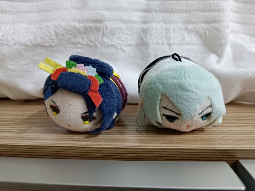 Mochi mochi maskot Touken Ranbu soft toy keychain, Hobbies & Toys ...