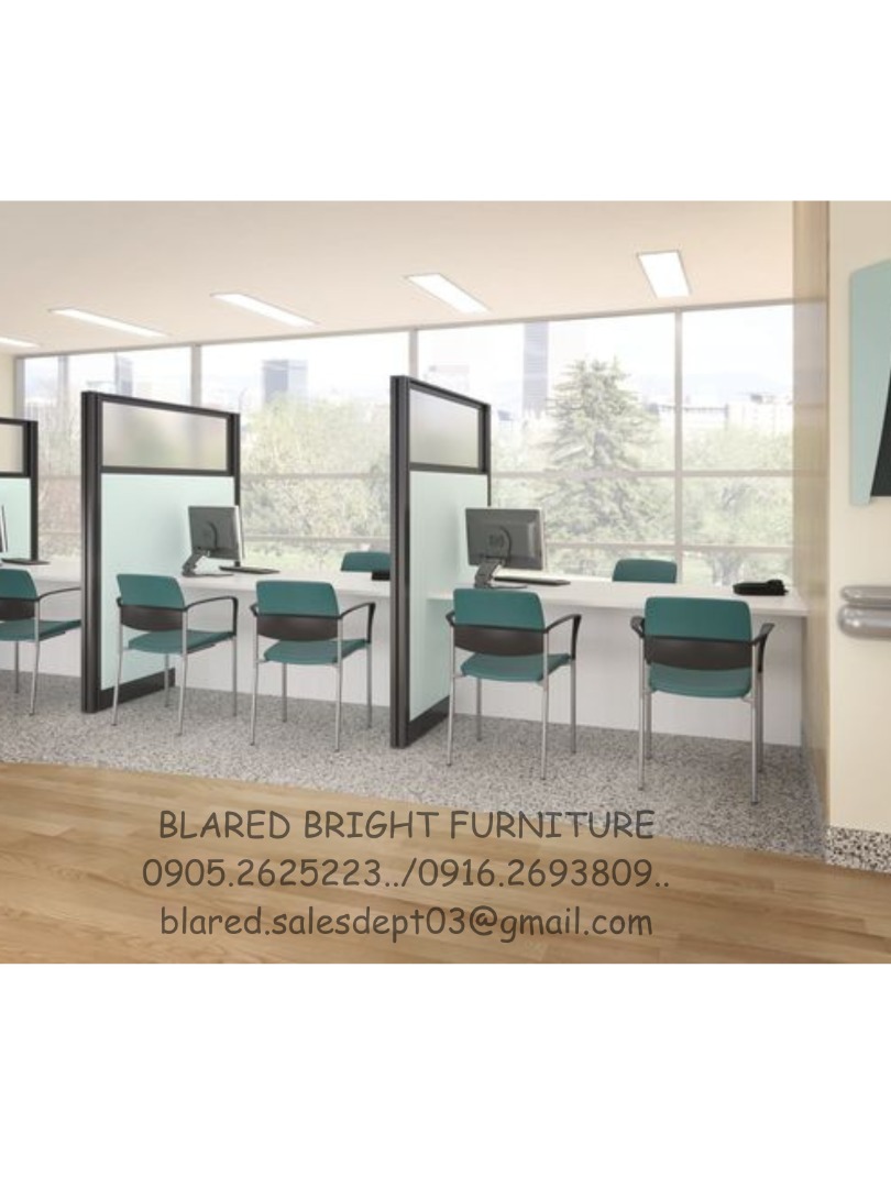 MODULAR OFFICE DIVIDER / BANK DIVIDER *** office furniture- office ...