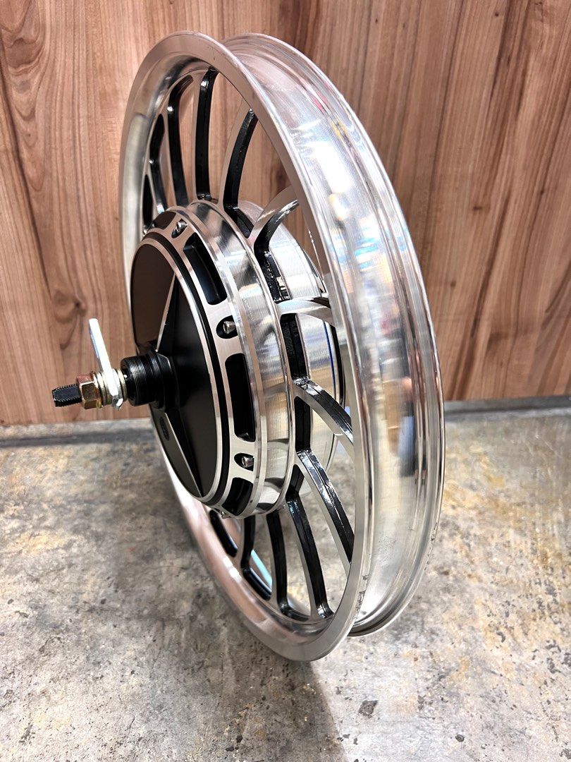 *Motor Wheel 20 inch ZL 48v to 96v 2000W Brushless Gearless Expansible ...