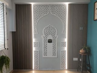 Fluted Glass Swing Door, Furniture & Home Living, Furniture, Other Home ...