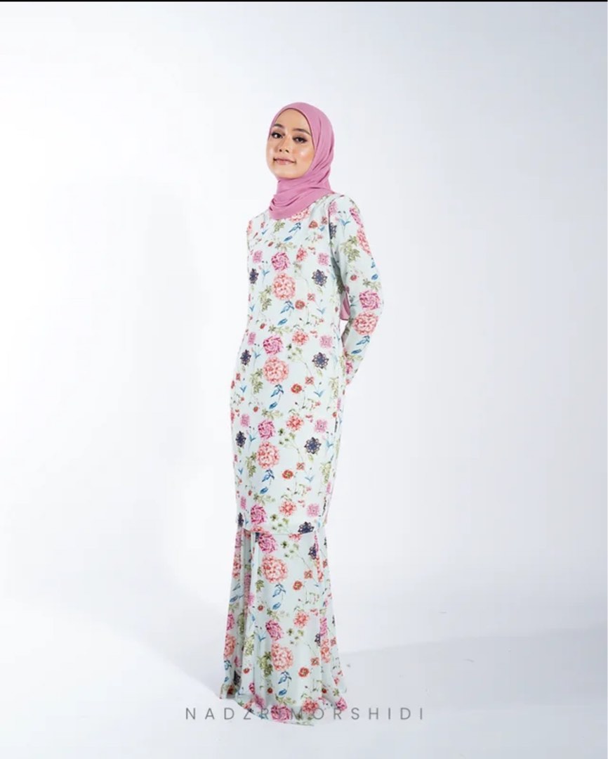 Nadzri morshidi tiara kurung modern, Women's Fashion, Muslimah Fashion ...