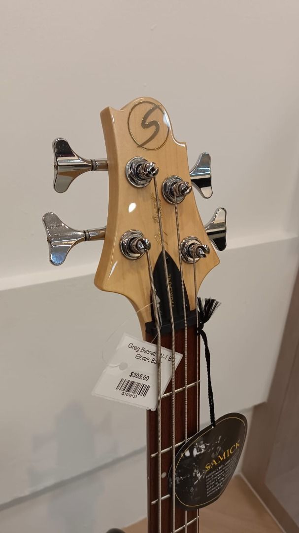 [New Arrival!] Greg Bennett FN-1 BK Electric Bass, Hobbies & Toys ...