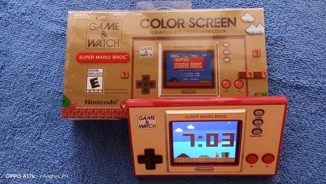 Nintendo Console Game & Watch Super Mario Bros, Video Gaming, Video ...