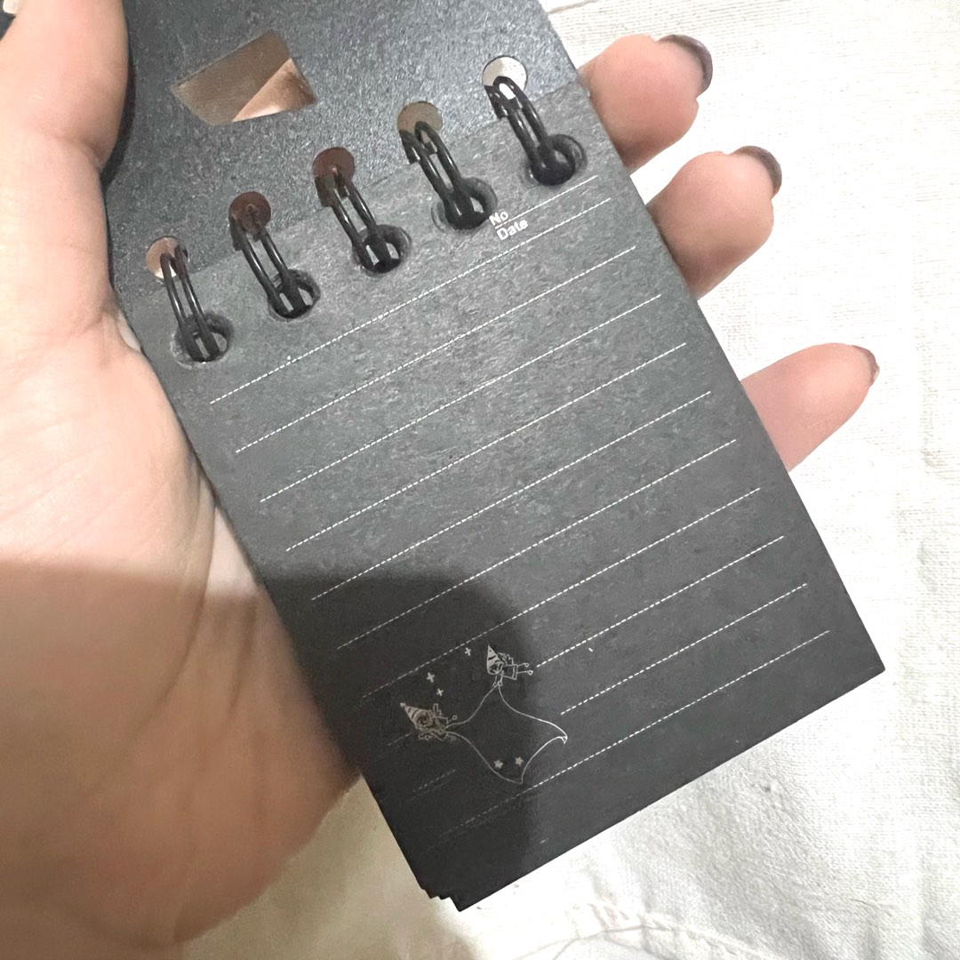 Notes Mini Kecil Hitam / Black Buku Tulis Polos, Buku & Alat Tulis ...