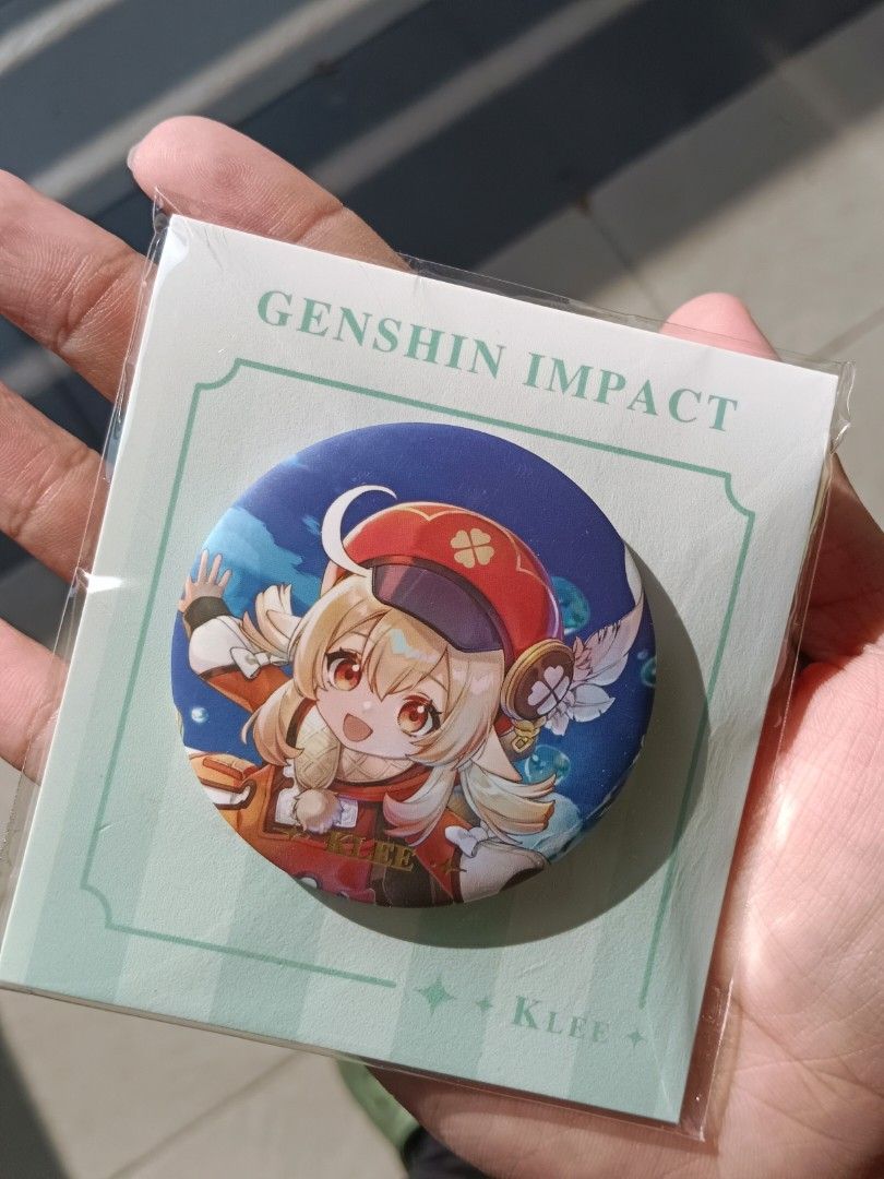 Official Genshin Impact Klee Pin Badge, Hobbies & Toys, Collectibles ...