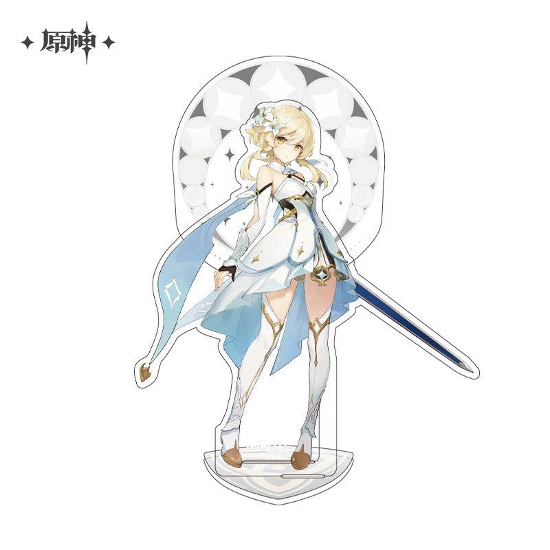 [Official Genshin] Traveler and Paimon Acrylic Stand, Hobbies & Toys ...