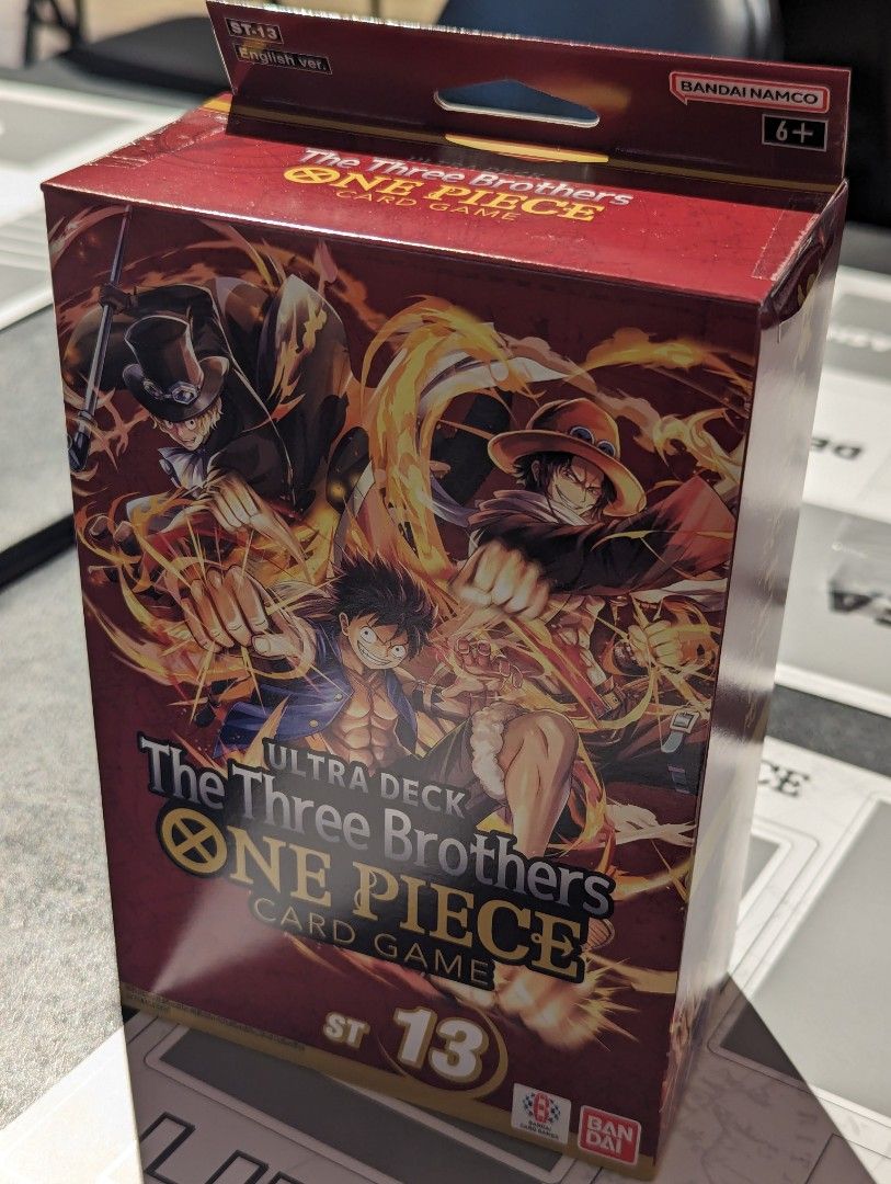 One Piece TCG ST13: The Three Brothers Ultra Deck (English), Hobbies ...