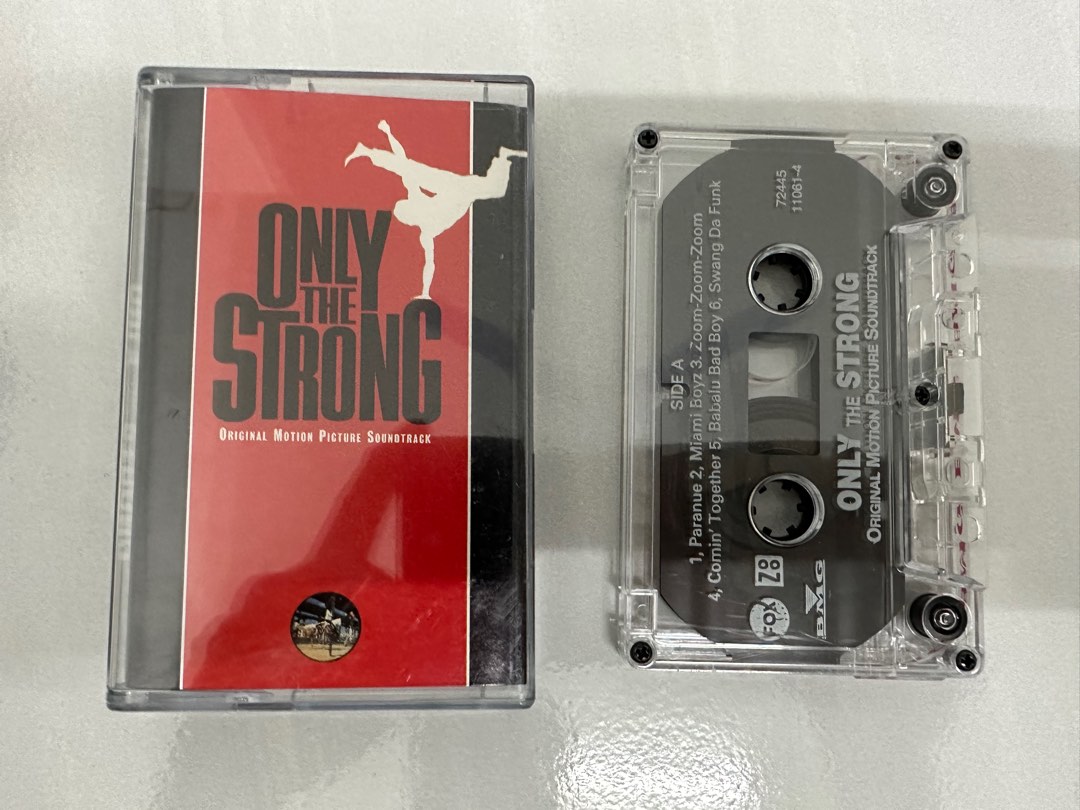 Only the strong movie soundtrack kaset cassette, Hobbies & Toys, Music & Media, CDs & DVDs on ...