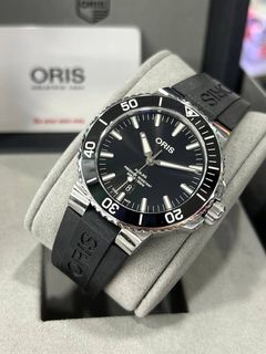 ORIS AQUIS SWISS MADE AUTOMATIC DIVERS 300M 7730, Men's Fashion ...