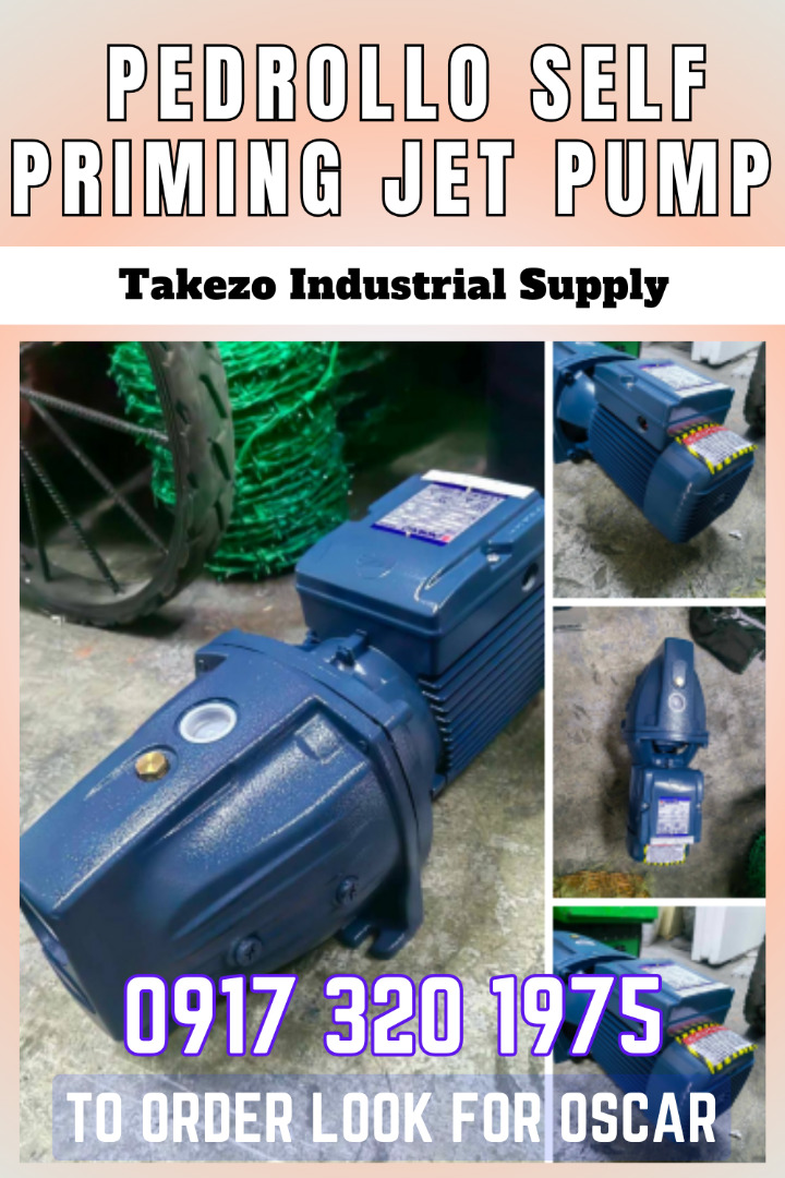 PEDROLLO SELF PRIMING JET PUMP, Commercial & Industrial, Construction ...