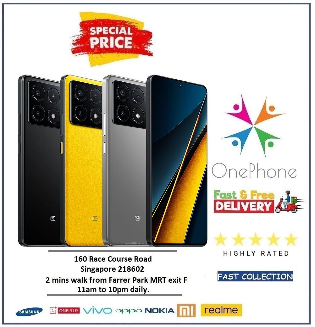 Poco X6 Pro 5G Black 256GB, Mobile Phones & Gadgets, Mobile Phones ...