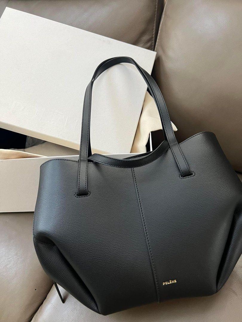Polene Mini Cyme Noir, Luxury, Bags & Wallets on Carousell