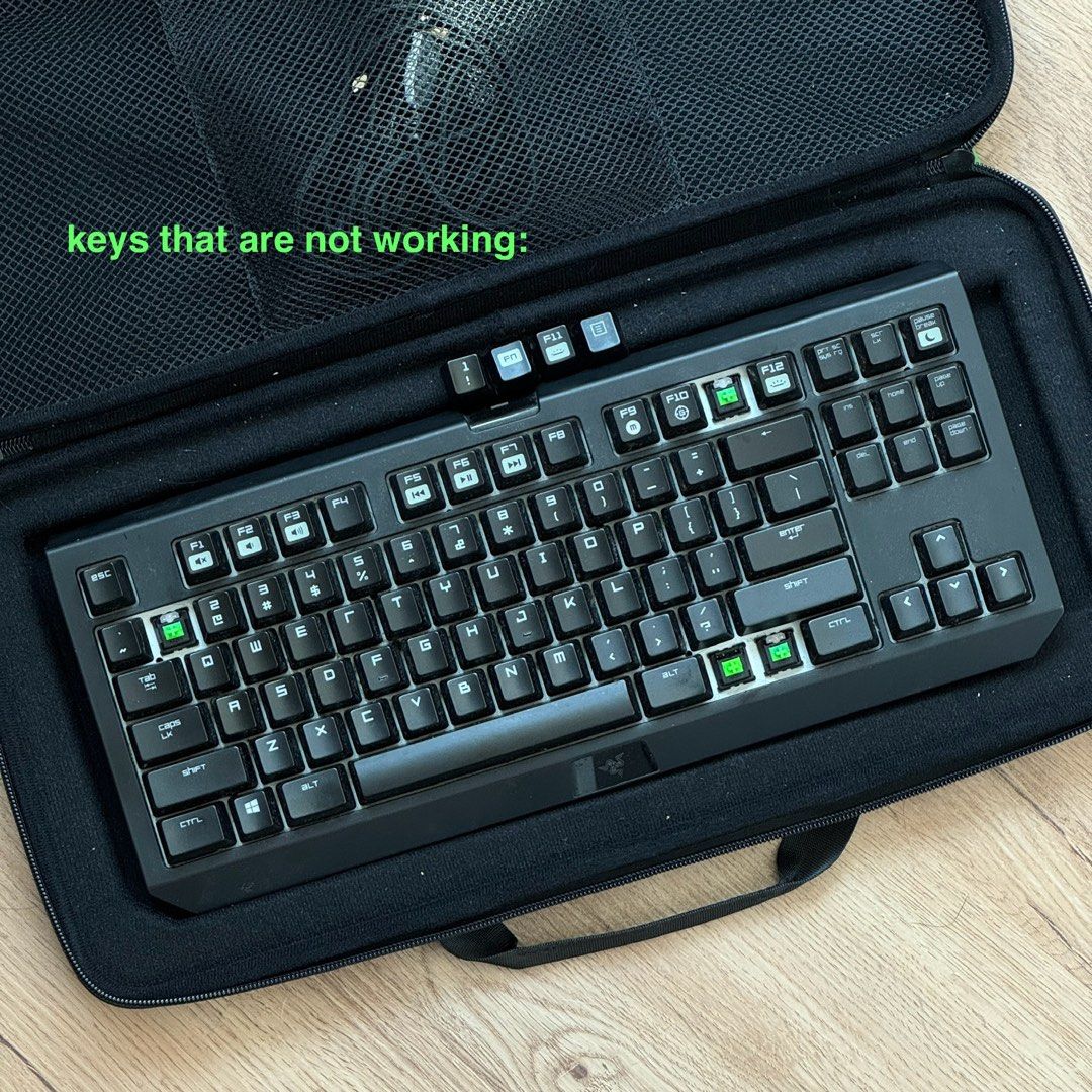 Razer BlackWidow Chroma (Tournament Edition), Computers & Tech, Parts ...