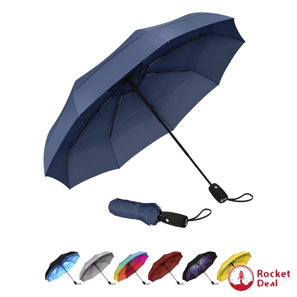 Repel Umbrella Windproof Travel Umbrella - Compact, Light, Automatic ...