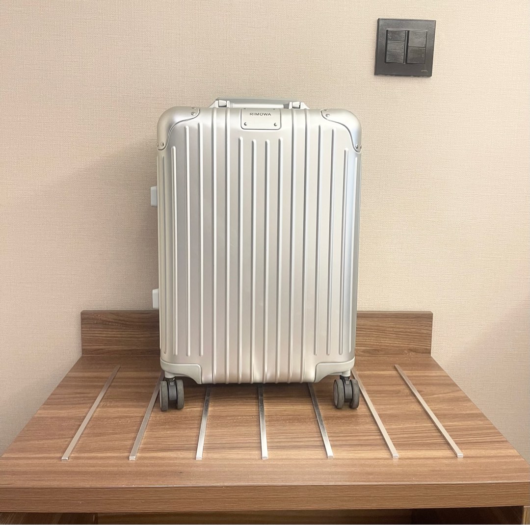 Rimowa Cabin Size Aluminum Carry On, Hobbies & Toys, Travel, Luggage on ...