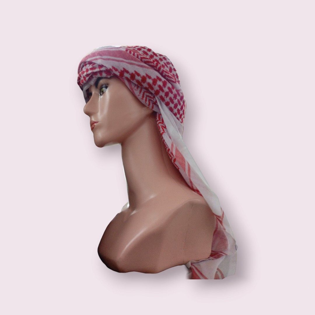 Serban Arab Merah, Men's Fashion, Muslim Wear, Accessories on Carousell