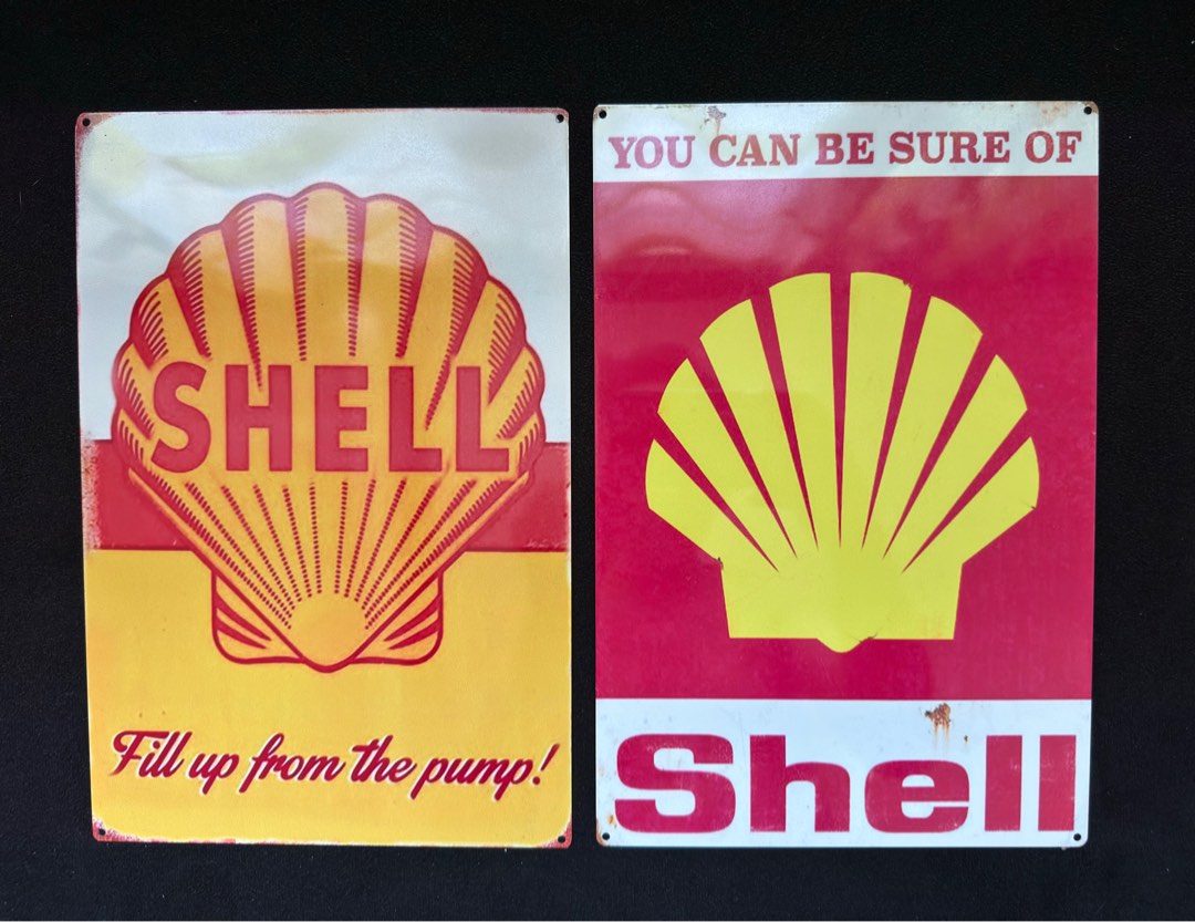 Shell Metal Signage ( Repro), Hobbies & Toys, Memorabilia ...