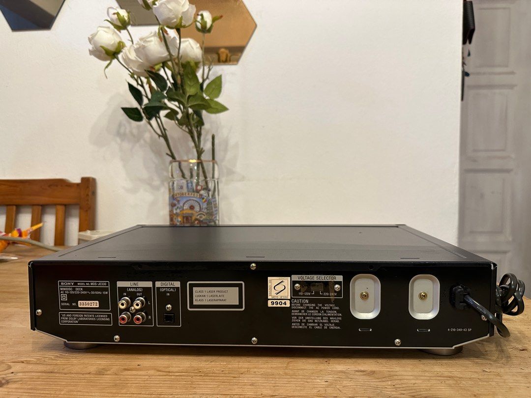 SONY MINI DISC RECORDER (Hi-Fi), Audio, Other Audio Equipment on Carousell