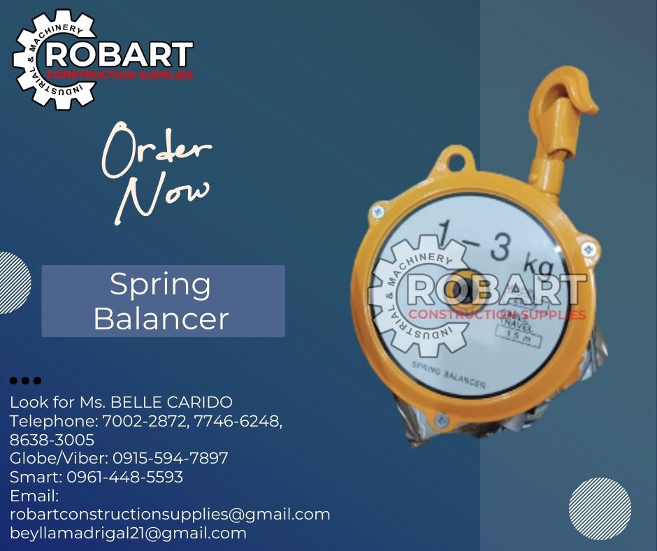 Spring Balancer, Commercial & Industrial, Construction Tools ...