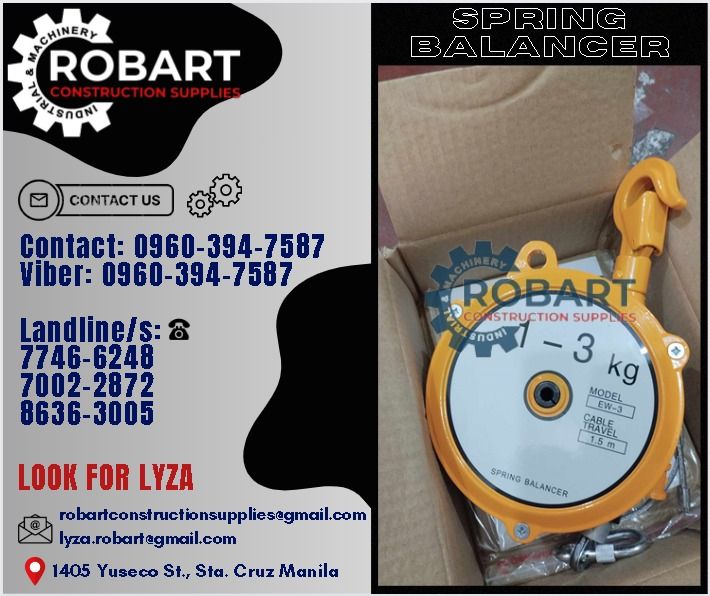 Spring Balancer, Commercial & Industrial, Construction Tools ...