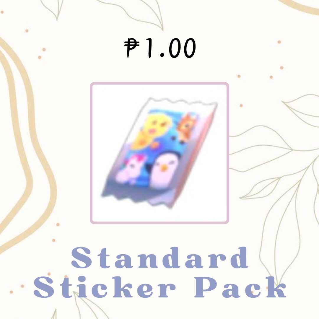 Standard Sticker Pack, Video Gaming, Gaming Accessories, In-Game ...