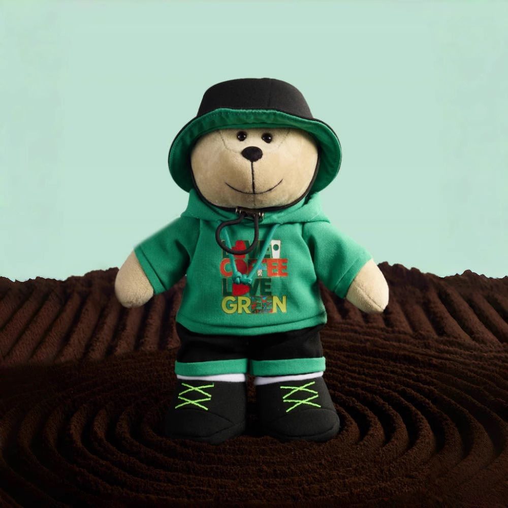 Starbucks China 2024 Go Green Eco Friendly Bearista Bear Plush, Hobbies & Toys, Toys & Games on ...