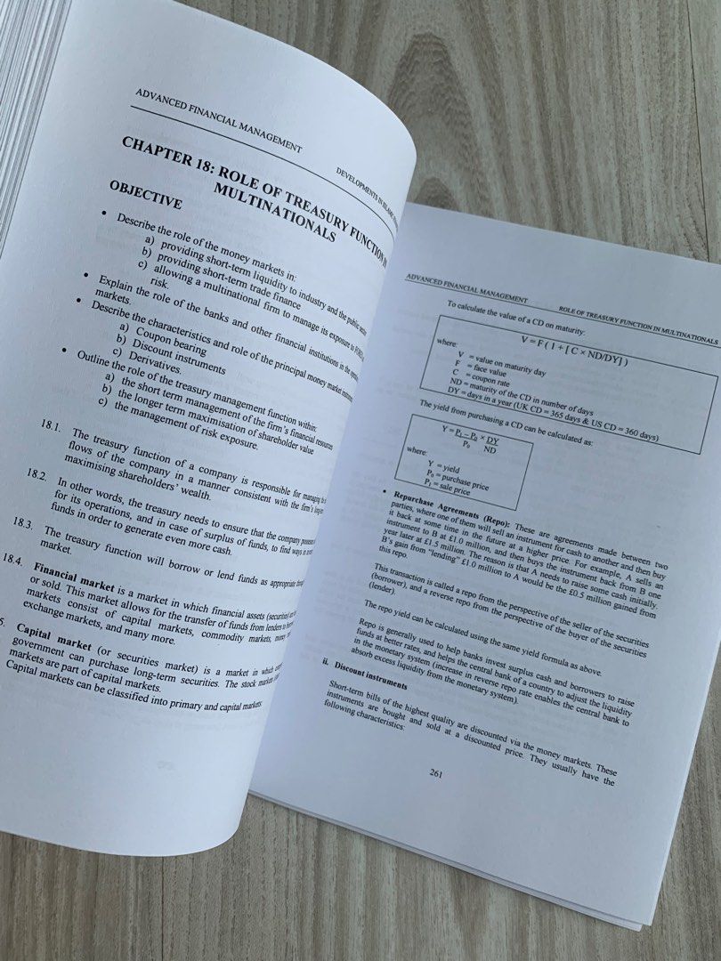 Sunway ACCA AFM Notes, Hobbies & Toys, Books & Magazines, Textbooks on ...