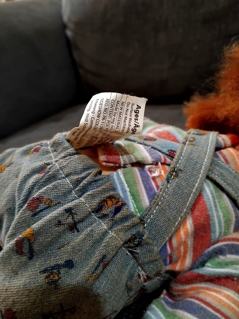 SUPER RARE Authentic Chucky Doll Sideshow The World's Most Notorious ...