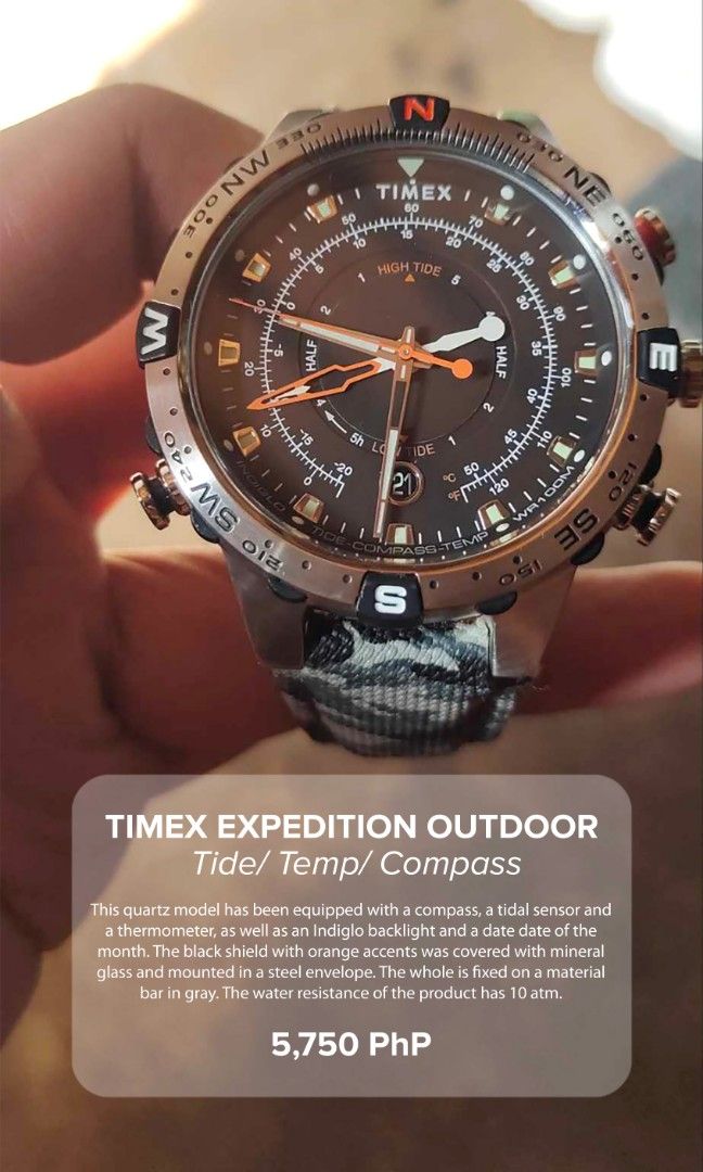 Timex Expedition Outdoor, Luxury, Watches on Carousell