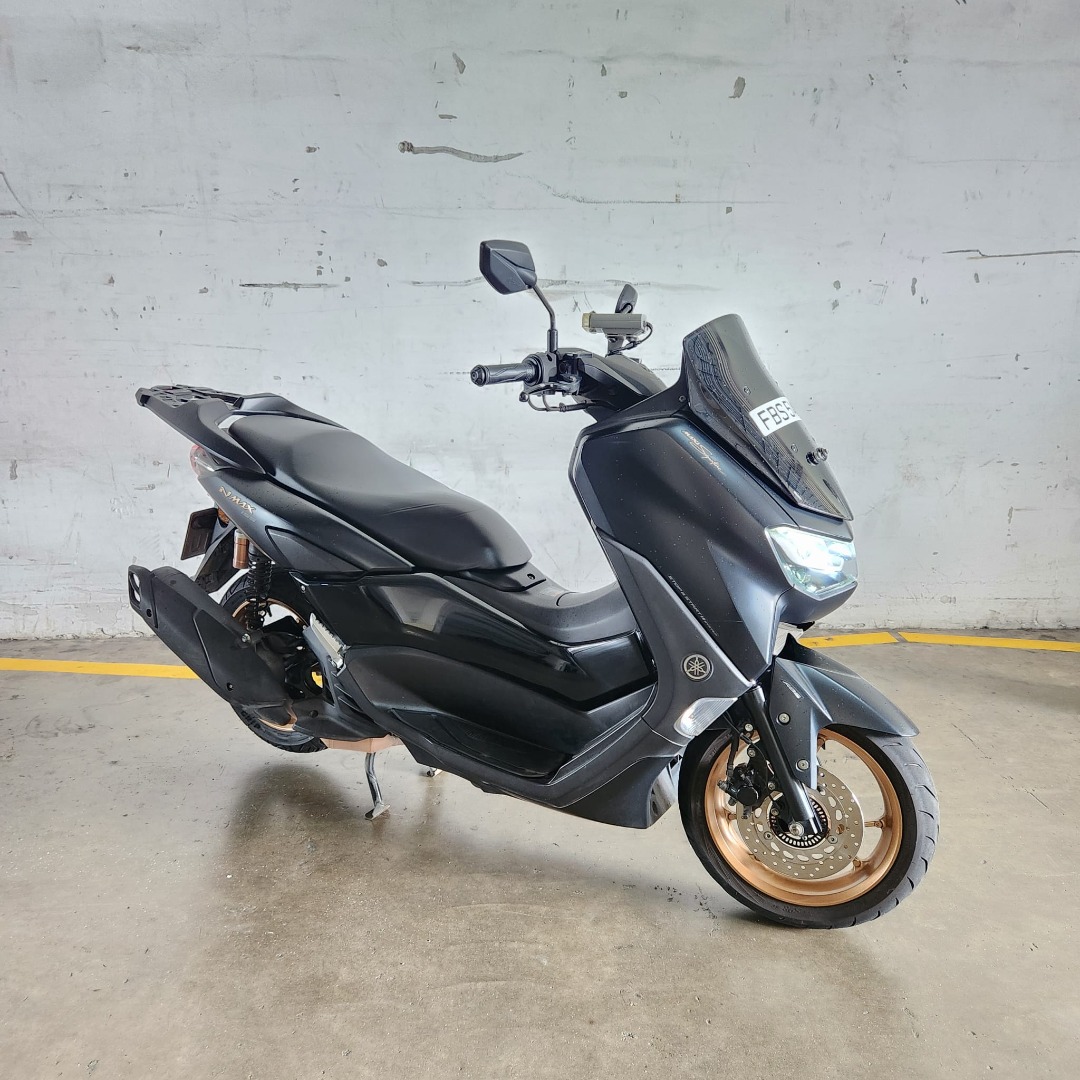 USED YAMAHA NMAX 155 V2 BLUE CORE RCB VVA HLY AUTOMATIC AUTO MATIC BIKE ...