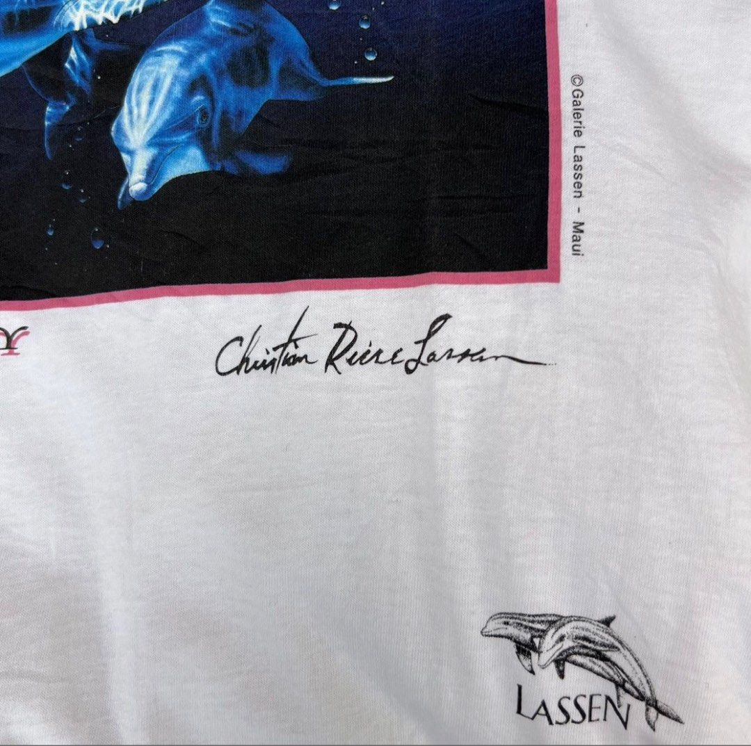 Vintage 90s Christian Riese Lassen Gallerie Lassen Art Tee, Women's ...