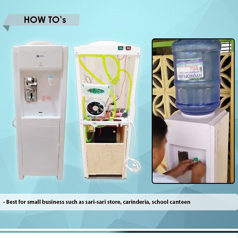 WATER DISPENSER VENDO, AUTOMATIC TUBIG MACHINE, 1-LITER FOR COLD ONLY ...