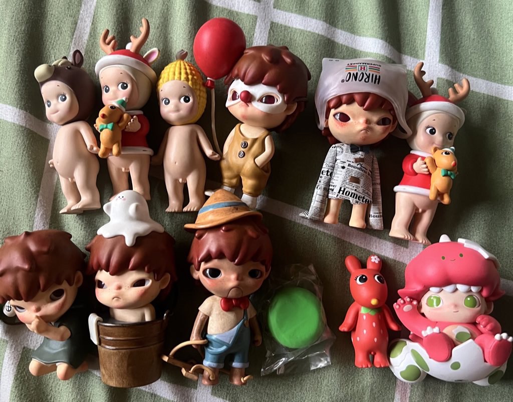 wts sonny angels hirono popmart dimoo peach riot, Hobbies & Toys, Toys ...