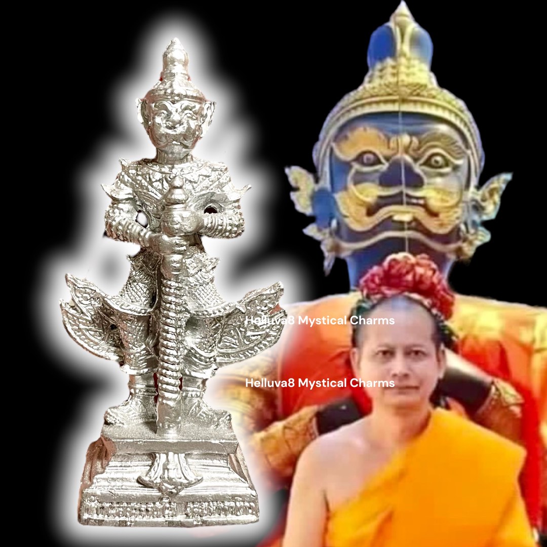 2545 LP Yit Bucha Taowessuwan, Wat Chulamanee BE2545 Nur Loha Silver ...