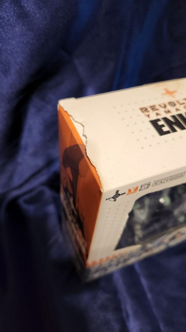 全新 盒殘圖-3 山口式 海洋堂 天元突破 紅蓮之眼 炎鬼 圓鬼 ENKI 無頭版 KAIYODO REVOLTECH 064, 興趣及遊戲, 玩具 & 遊戲類 - Carousell