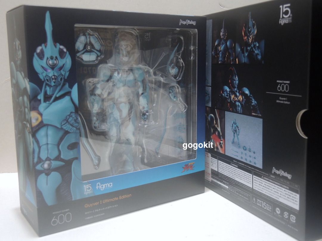 現貨 Max Factory Figma 600 Guyver 1 Ultimate Edition 強殖裝甲 加爾巴, 興趣及遊戲, 玩具 ...