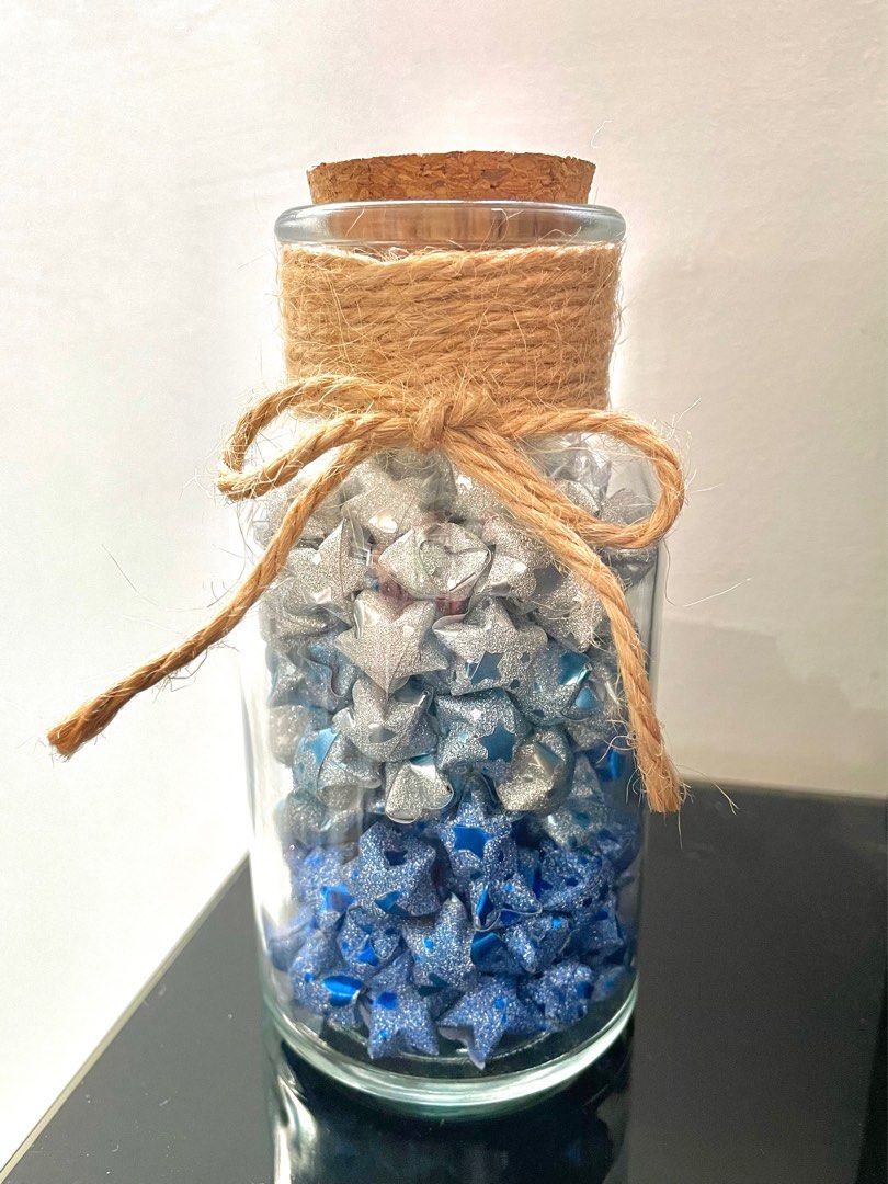 ⭐️ Origami Paper Stars In Jar ⭐️, Hobbies & Toys, Stationery & Craft ...