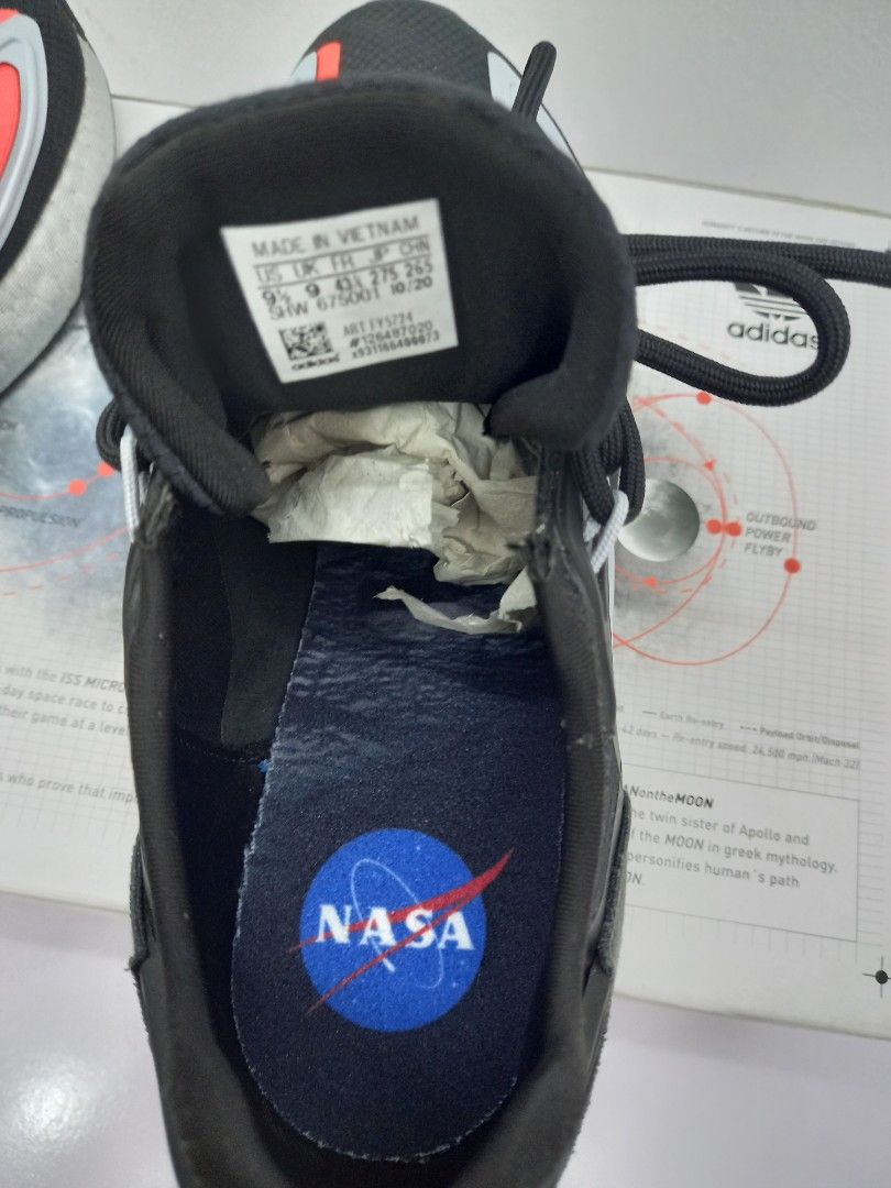 Adidas ZX Boost x NASA, Men's Fashion, Footwear, Sneakers on Carousell