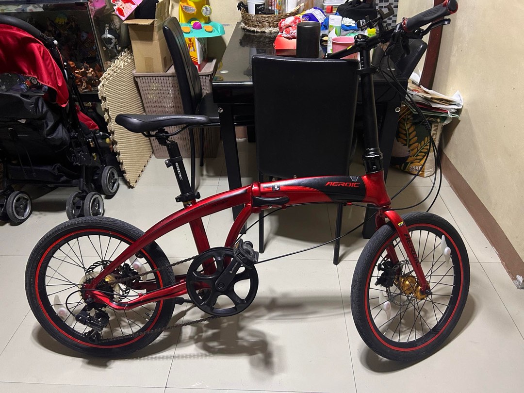 Aeroic Rover folding bike, Sports Equipment, Bicycles & Parts, Bicycles ...
