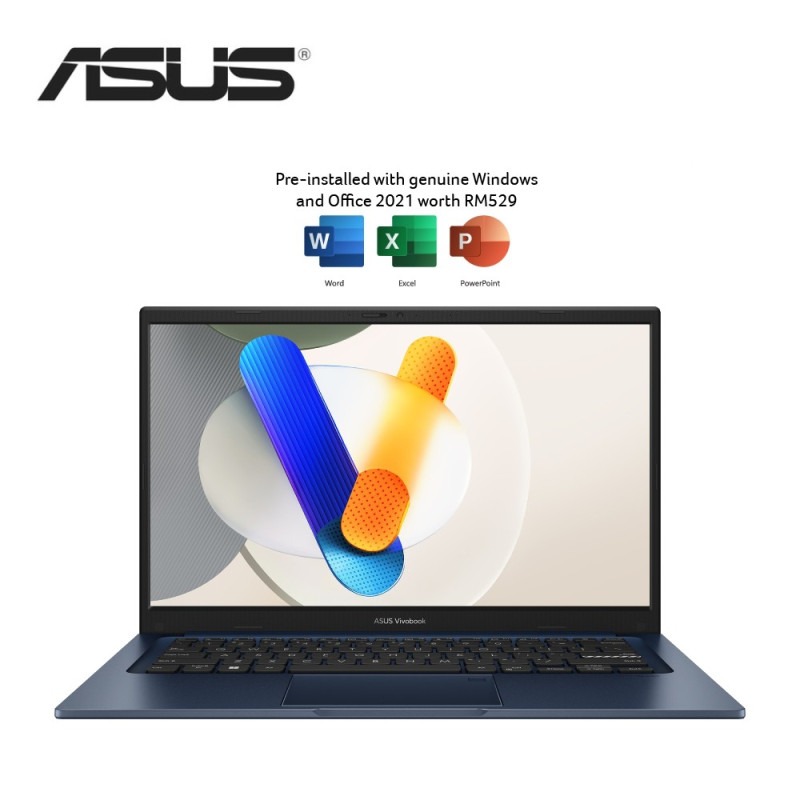 Asus VivoBook 14 A1404V-APB007WS/008WS Laptop (Quite Blue/Terra Cotta ...