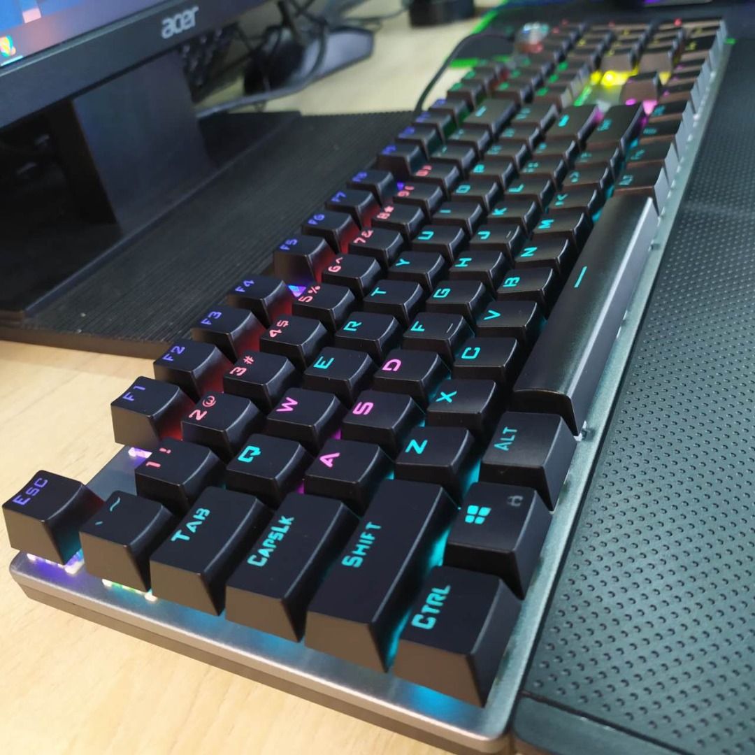 AULA F2088 Game Mechanical keyboard, Computers & Tech, Parts ...